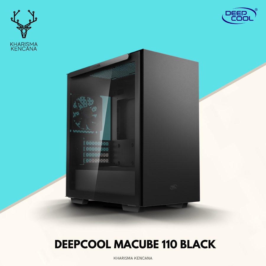 Jual Pc Casing Deepcool Macube 110 Black Indonesia Shopee Indonesia