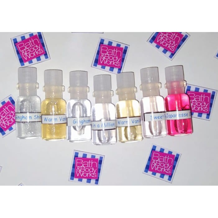 Jual Share in Bottle Bath & Body Works Body Mist - Tester 3ml all ...
