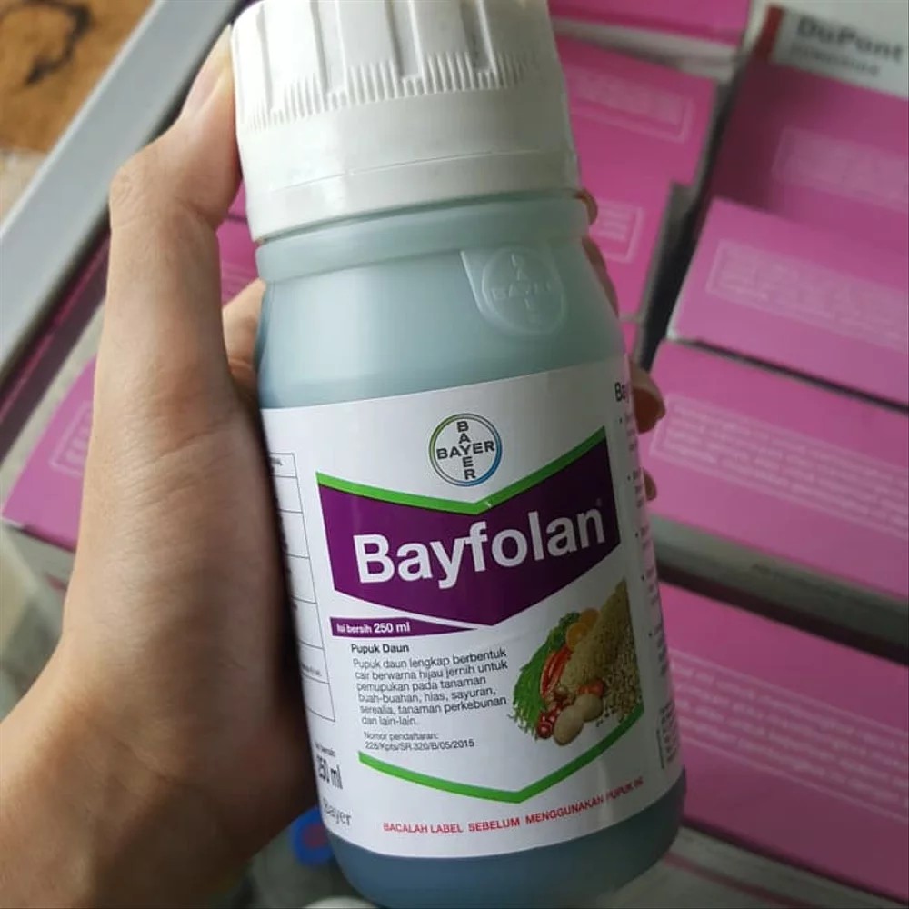 Jual Nusantara tani - Bayfolan 250ml Pupuk Cair Daun dan Buah Tanaman ...