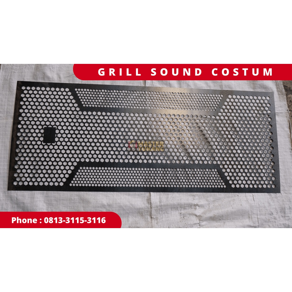 Jual Grill sound system audio sound system costum ukuran dan model ...