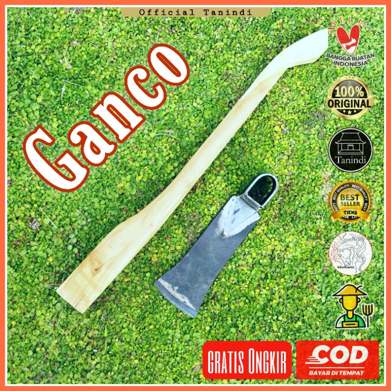 Jual Ganco Tanah Asli Baja Per Cangkul Kecil Pacul Tanah Kering Atau ...