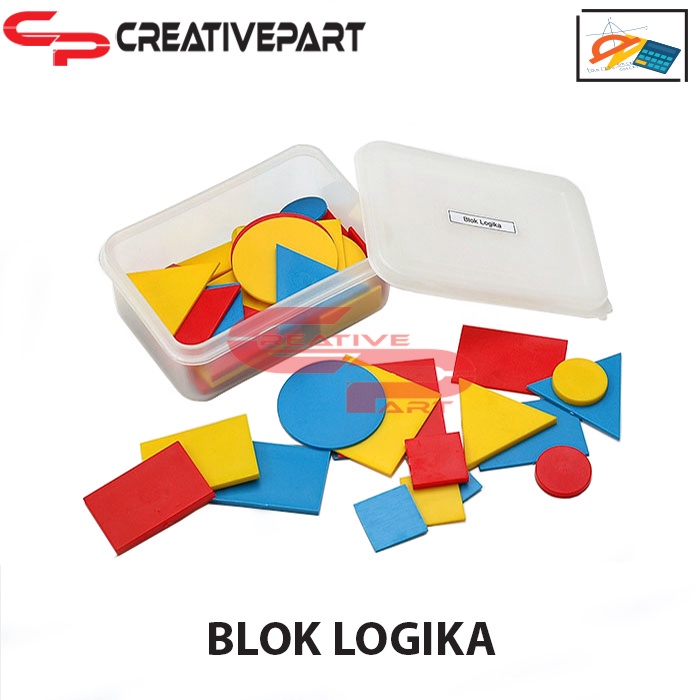 Jual Blok Logika (30 Pcs) / Alat Peraga Matematika / Alat Peraga ...