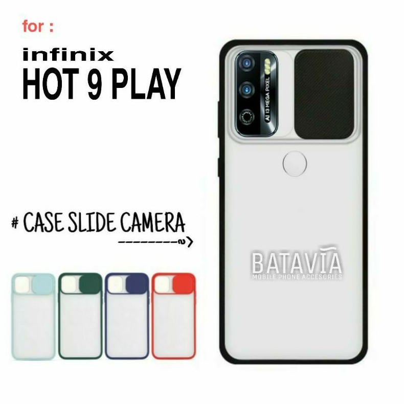 Jual Case Slide Camera Case Infinix Hot 9 Play PC Dove Candy Camera ...
