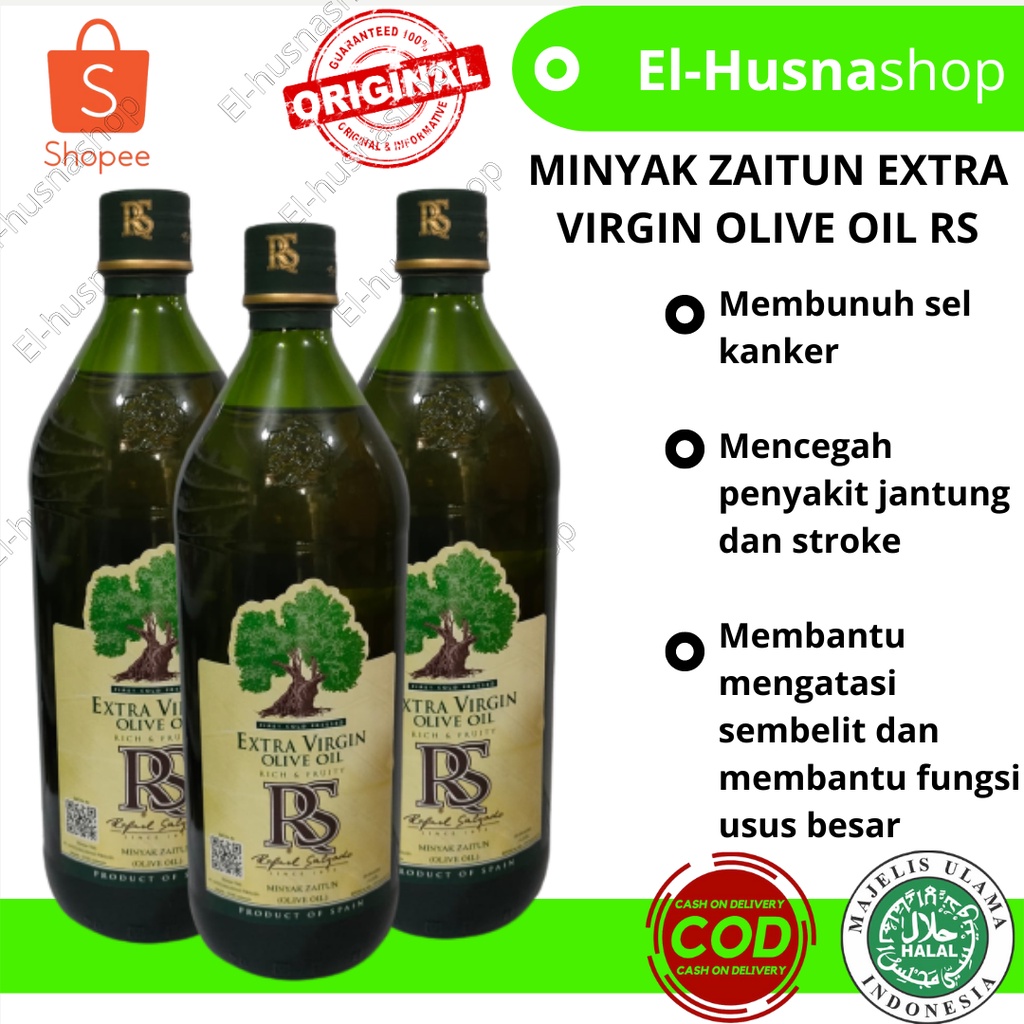 Jual Minyak Zaitun RS Zaitun Extra Virgin Olive Oil Rafael Salgado 1 ...