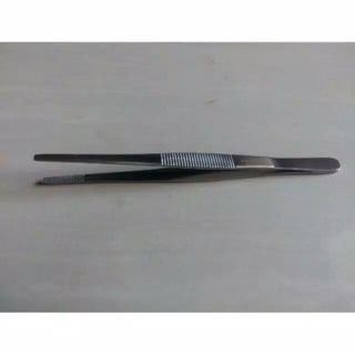 Jual Pinset Anatomi 14 cm / Pinset Anatomis / Thumb Dressing Forcep ...