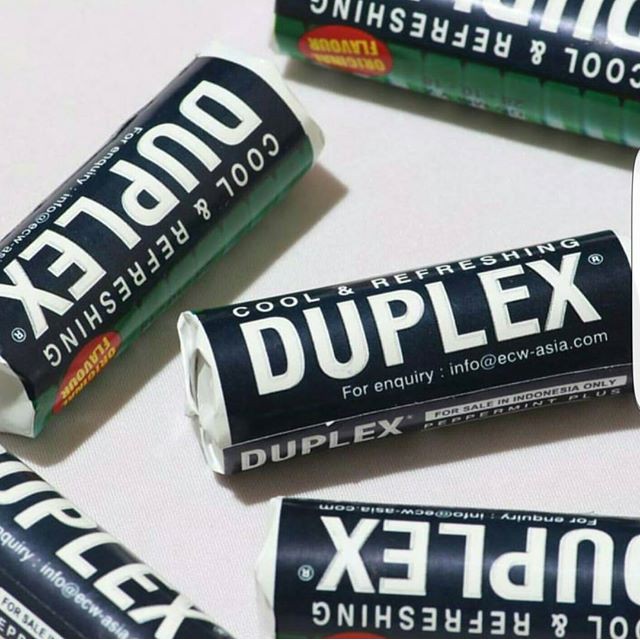 Permen Jadul Duplex Peppermint Per Pack Isi 6 Roll / Cool Mint Mentol ...