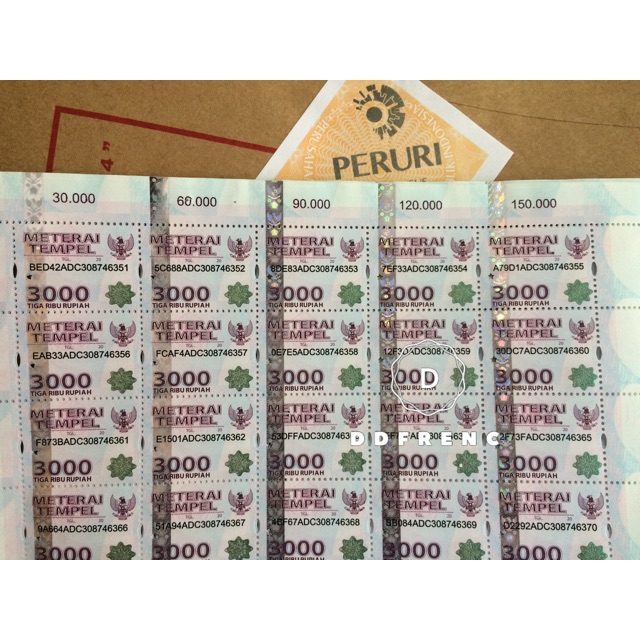 Jual ASLI Jual MATERAI 3000 Ready Banyak | Shopee Indonesia