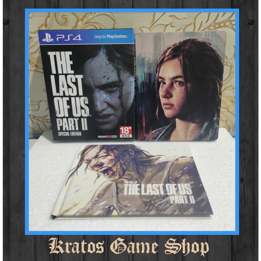 Jual Kaset BD Game PS4 The Last of Us Part 2 Special Edition | II | TLOU | Artbook | Steelcase ...