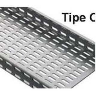 Tray Cable / Kabel Tray Tipe C 2mm Galvanis Uk 150x100x3000mm / 3Meter ...