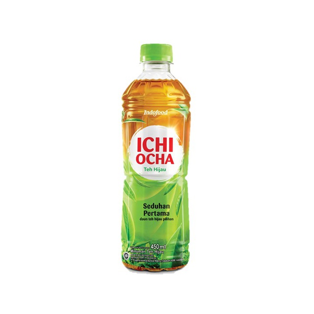 Ichi Ocha Green Tea 450ml | Shopee Indonesia