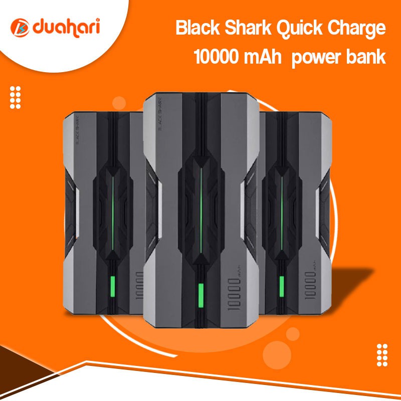 Black Shark Power Bank 10000 mAh Quick Charge Power Bank Black Shark ...