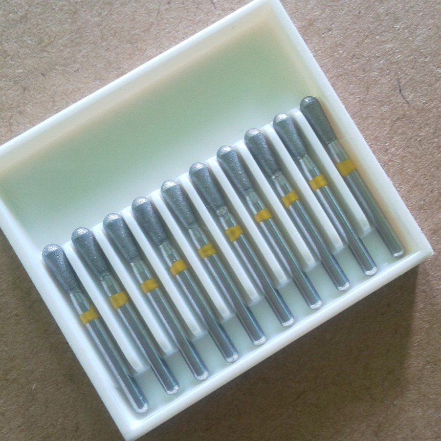 Jual mata bor gigi dental burs highspeed diamond ex - 21 ef | Shopee ...