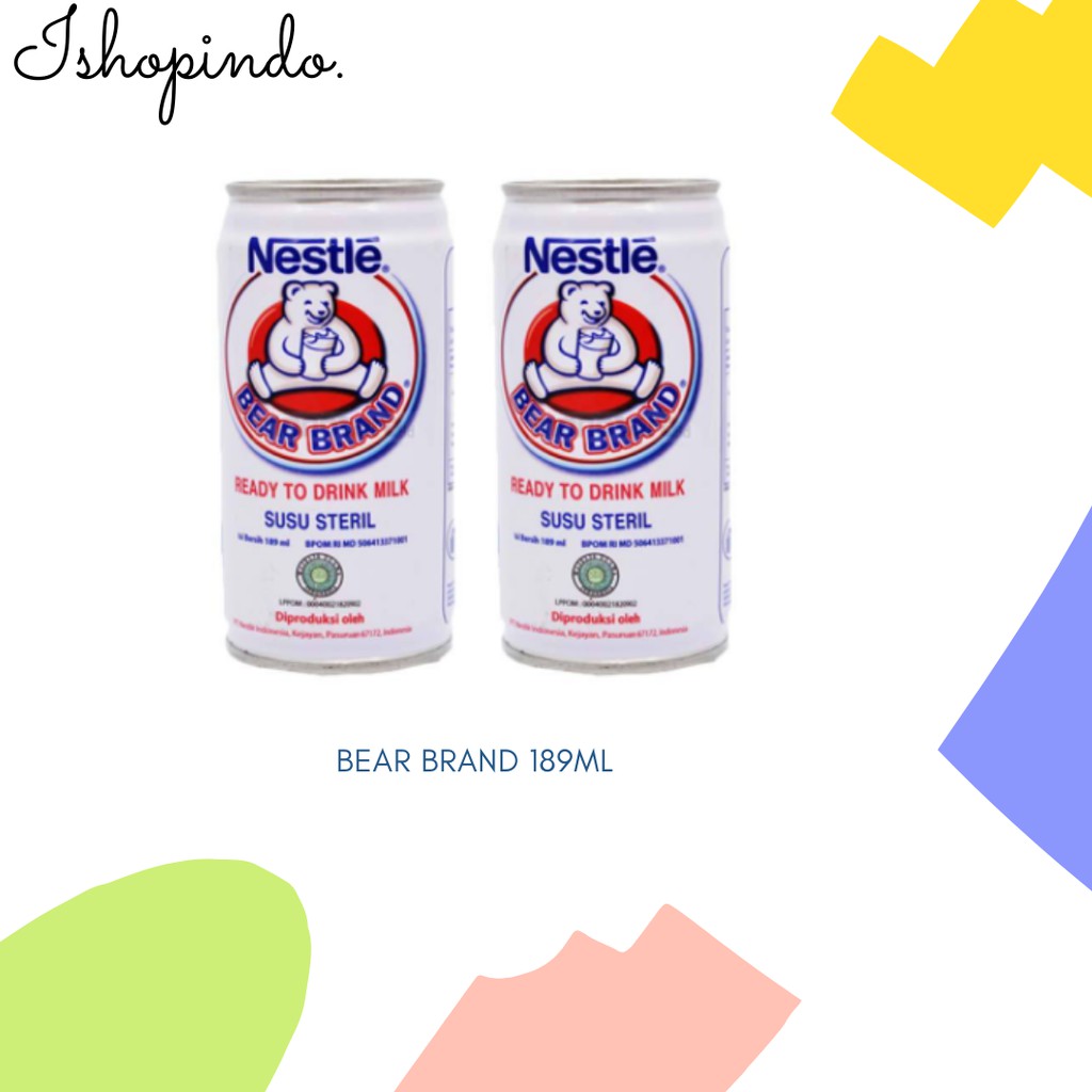BEAR BRAND/SUSU BERUANG 189ML | Shopee Indonesia