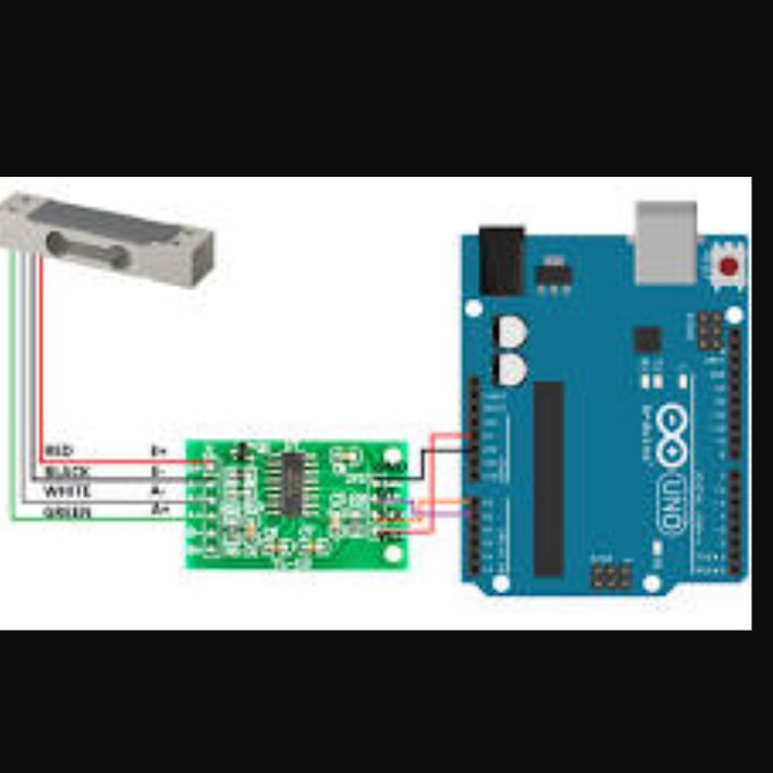 Jual Sensor Loadcell berat 20kg & HX711 Arduino uno Load Cell YZC131 20 kg | Shopee Indonesia