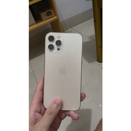 Jual iPhone 12 Pro Max 128 GB gold graphite second mulus ori 100% ...