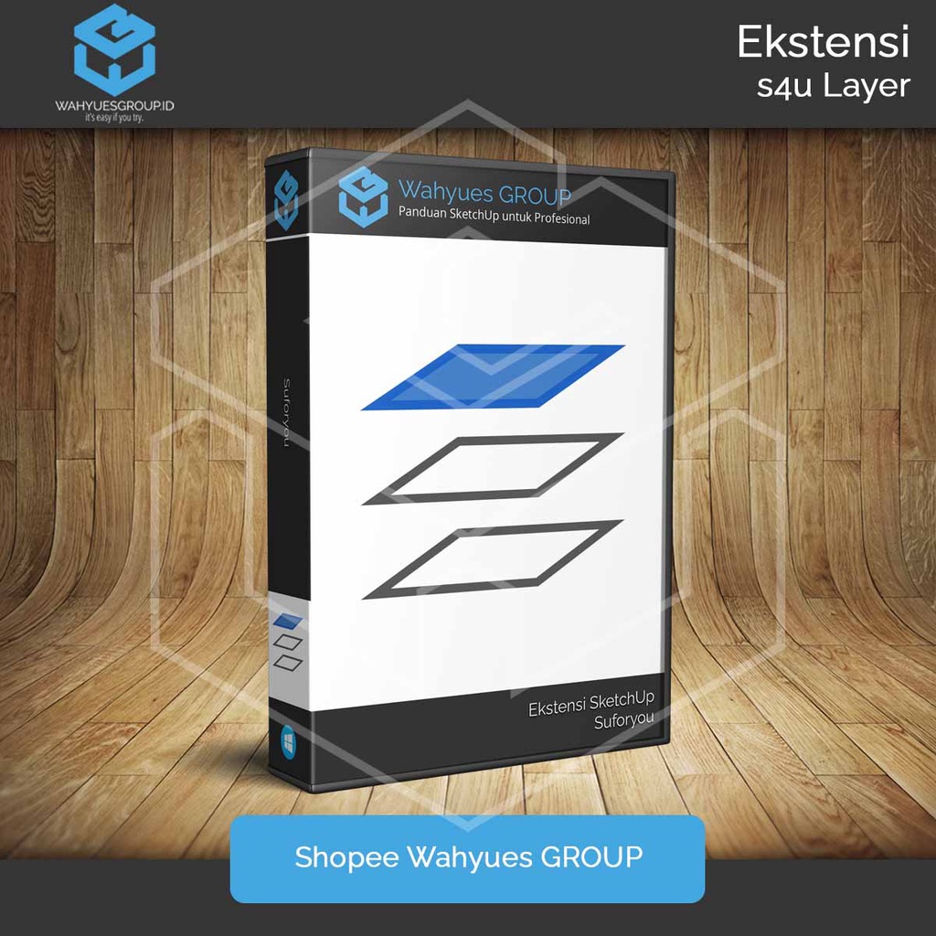 Jual s4u Layer Offline SketchUp Lisensi Permanen | Shopee Indonesia