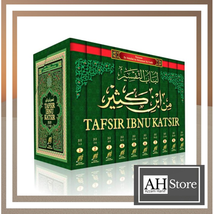 Jual Buku Tafsir Ibnu Katsir Edisi Lengkap 1 - 10 Jilid Kitab Terjemahan | Shopee Indonesia