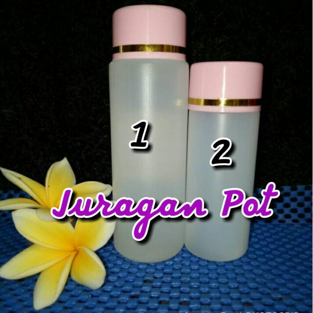 Jual Botol Yadle 100 ml tutup Pink | Shopee Indonesia