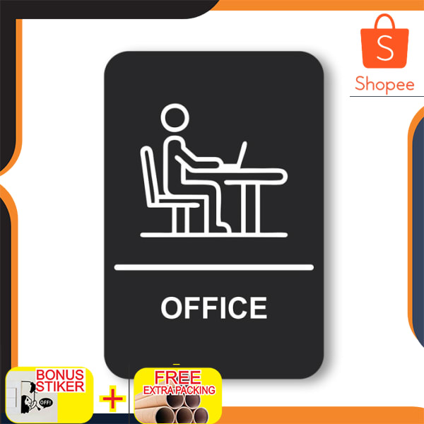 Jual papan tanda pintu - nama ruang - ruang kantor -office room Keren ...