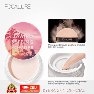 Jual Focallure Flawless Setting Powder Focallure Loose Powder Focallure ...