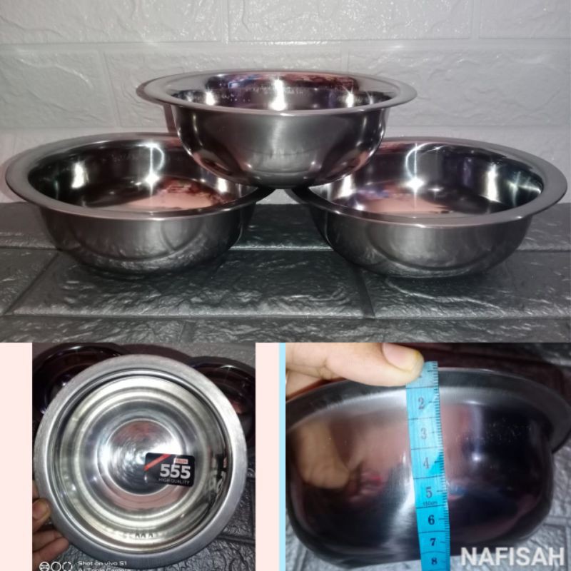 Jual baskom/Kobokan stanles mini kacauan bagus awet | Shopee Indonesia