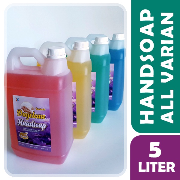 Jual Handsoap 5 liter Hand wash atau Sabun Cuci Tangan Cair (STRAWBERRY ...