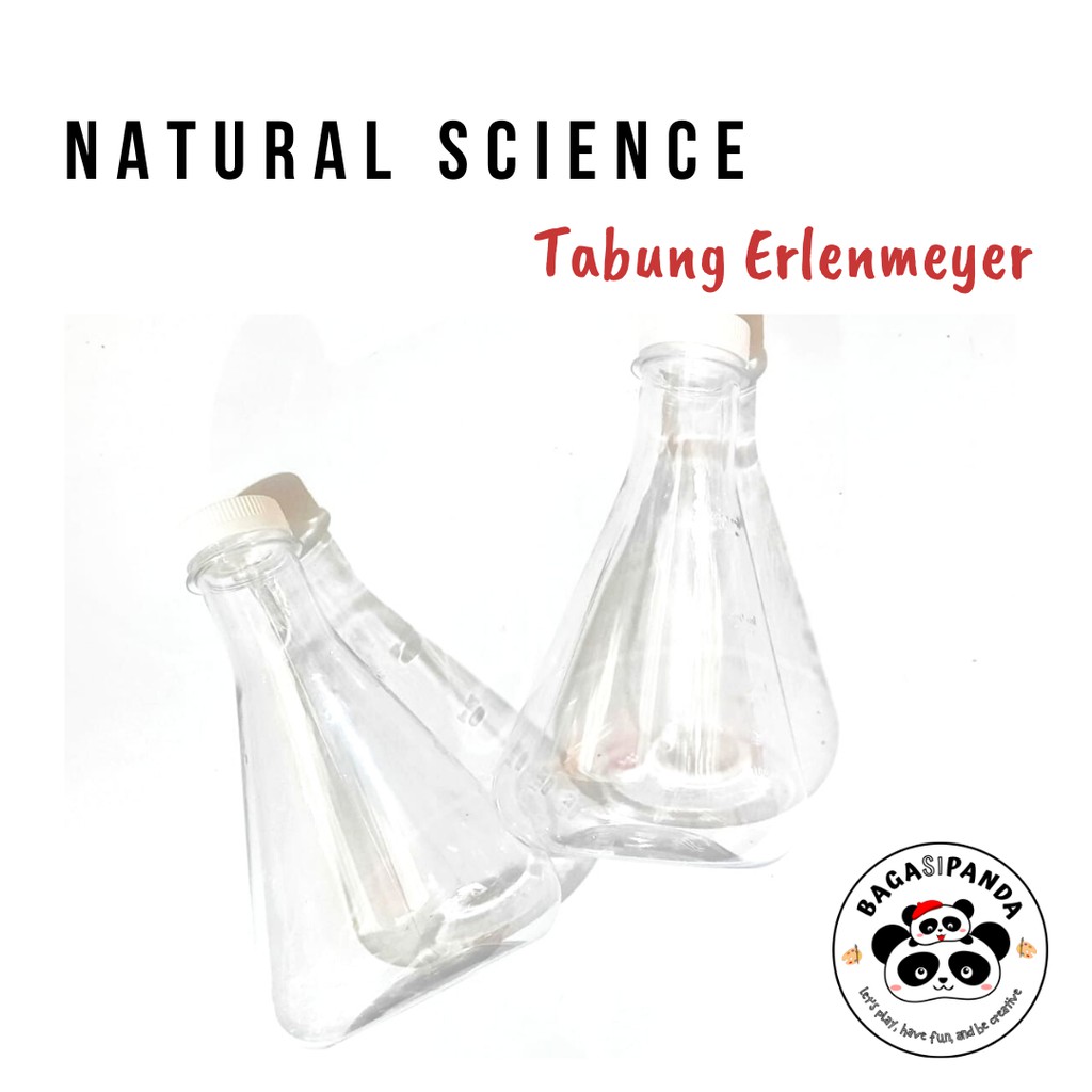 Jual Tabung Erlenmeyer Bahan Plastik untuk Anak ukuran 300 ml | Shopee ...