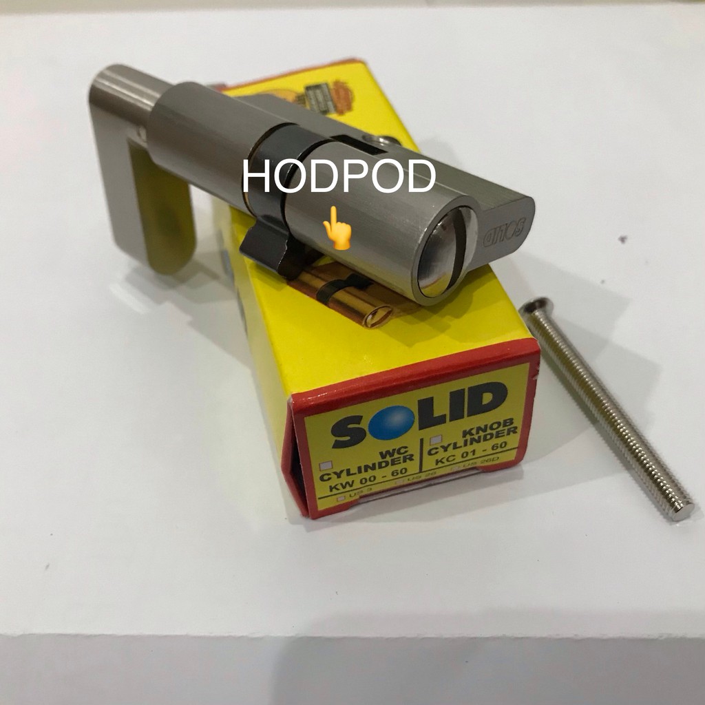 Jual Silinder kunci / WC cylinder SOLID KW 00 - 60 ( US 26D) Indonesia ...