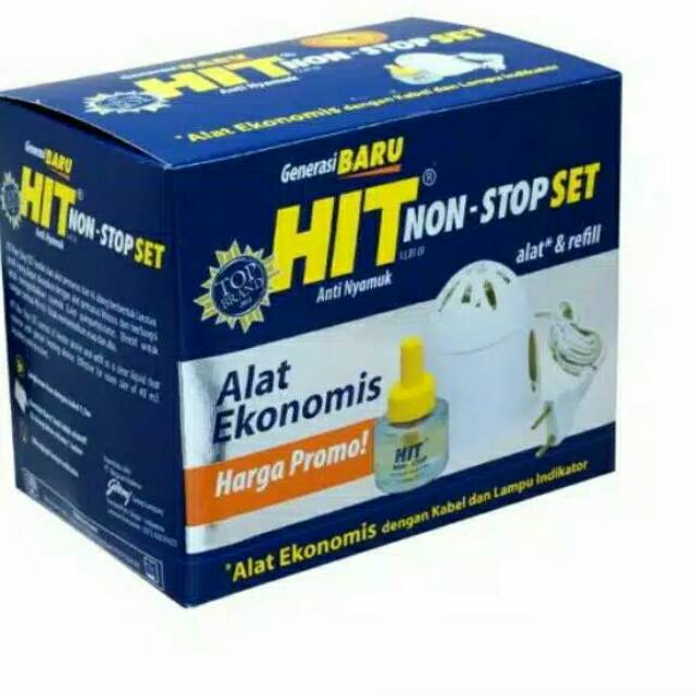 Jual Hit non stop set (alat +refil) | Shopee Indonesia