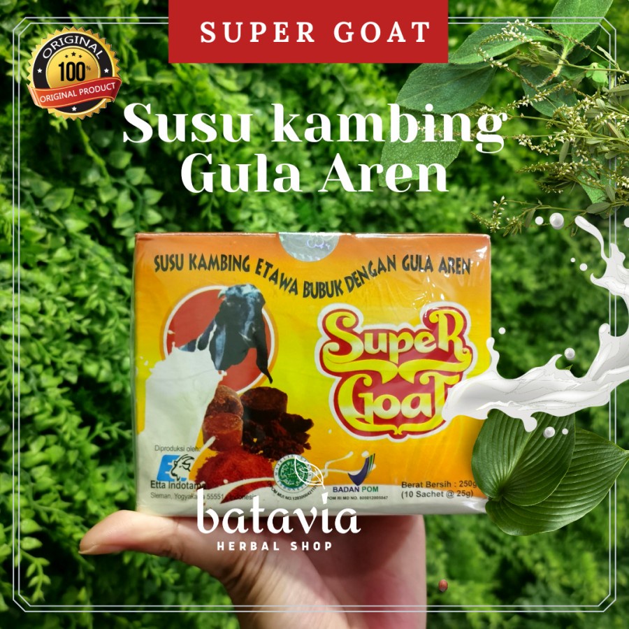 Jual Susu Kambing Etawa Supergoat gula aren Super Goat 100% original ...