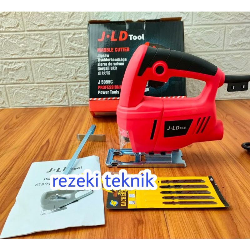 Jual mesin gergaji kayu besi jigsaw jig saw JLD J5055C variable speed ...