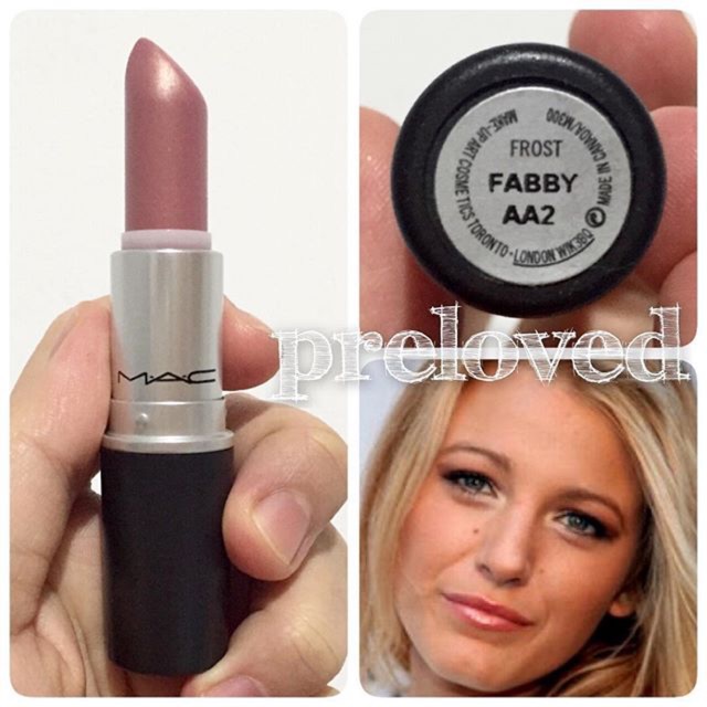 Preloved MAC Lipstick Fabby | Shopee Indonesia