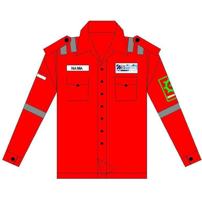Jual wearpack//katelpack//seragam safety//rompi proyek//baju safety ...