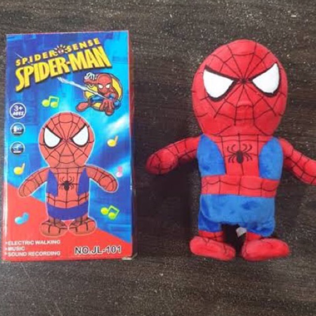Jual Boneka Spiderman yang Bisa Bicara dan Berjalan | Shopee Indonesia