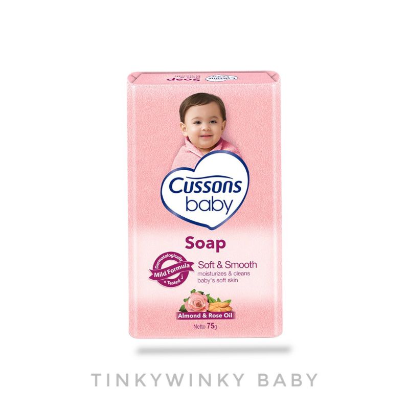 Jual Cussons Baby Soap Soft & Smooth 75gr / Cussons Sabun Batang ...