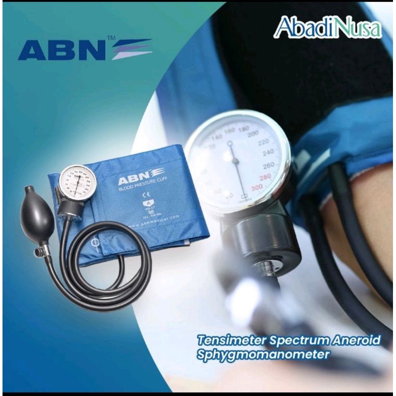 Jual Tensimeter ABN Spectrum Aneroid - Purple dan Stetoskop ABN Classik ...