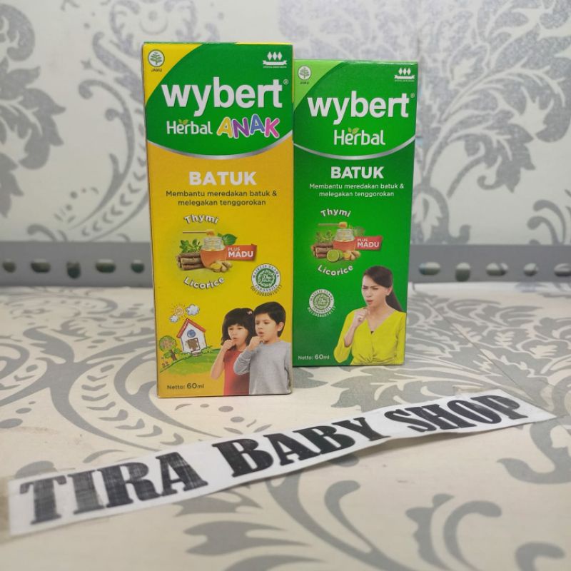 Jual OBAT BATUK WYBERT HERBAL ANAK DAN DEWASA 60ml | Shopee Indonesia