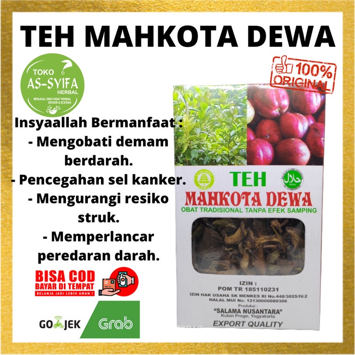 Jual TEH MAHKOTA DEWA HERBAL TEH MAHKOTA DEWA HERBAL KANKER - STRUK ...