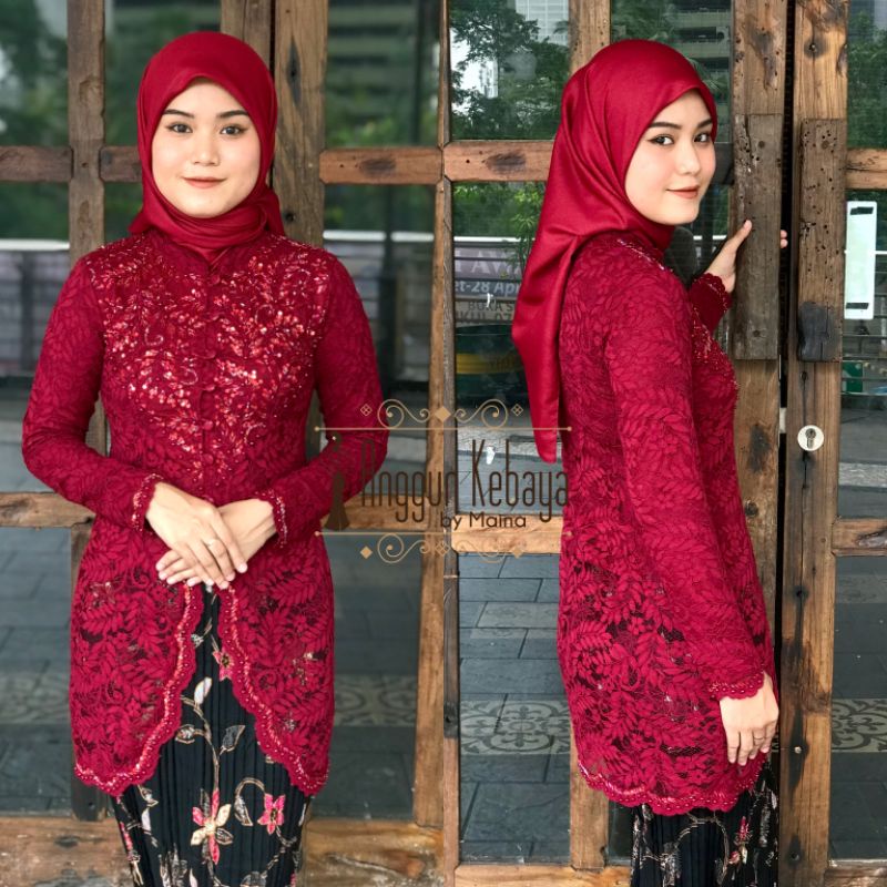Jual ANGGUN KEBAYA - Shanghai Furing | Kebaya Lamaran | Kebaya Hijab ...