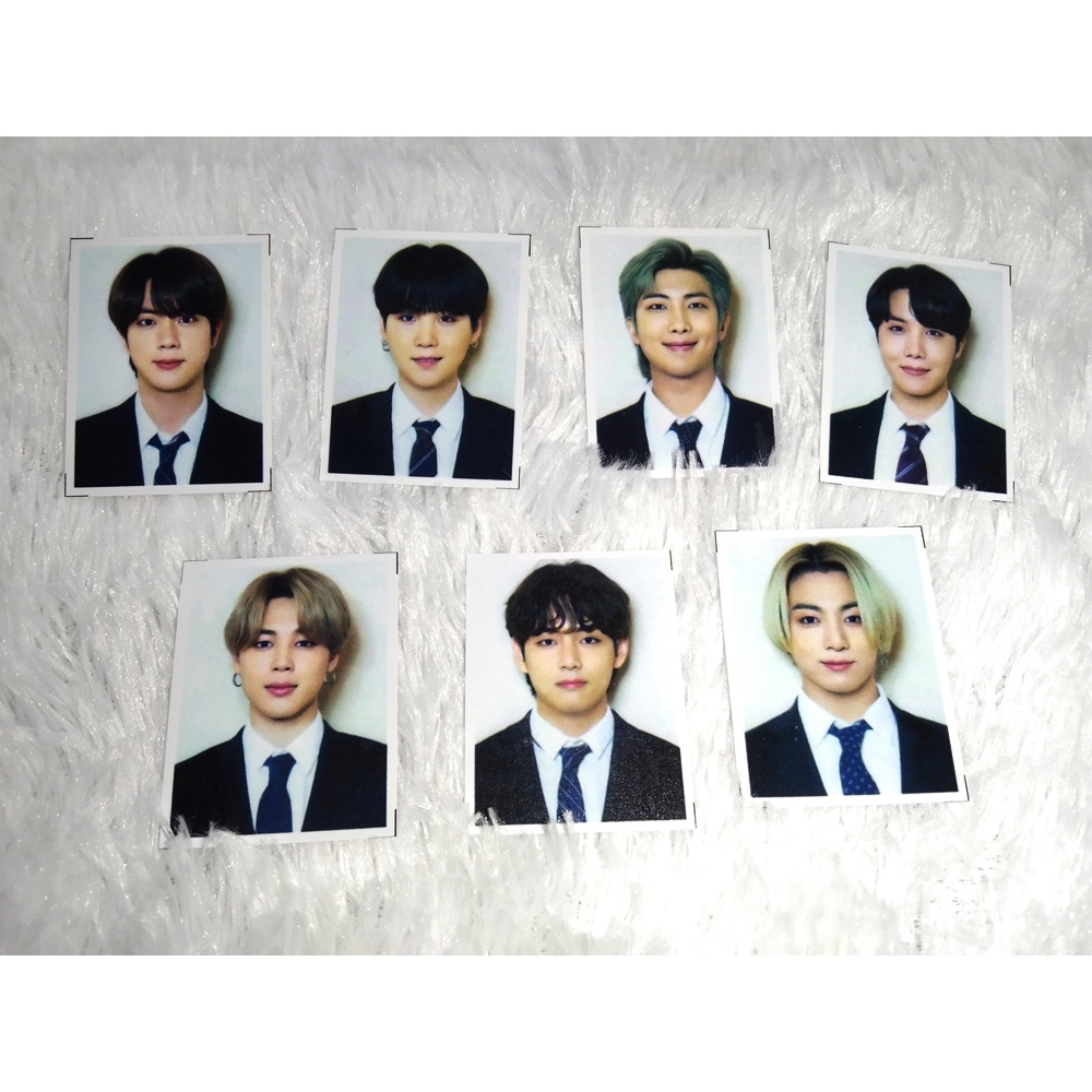 Jual PAS FOTO ID CARD PHOTO BTS ISI 7 PCS | Shopee Indonesia