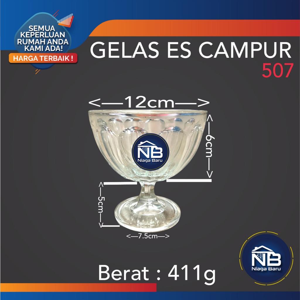 Jual Gelas Es Campur Gelas Es Teler Gelas Ice Cream 507 | Shopee Indonesia