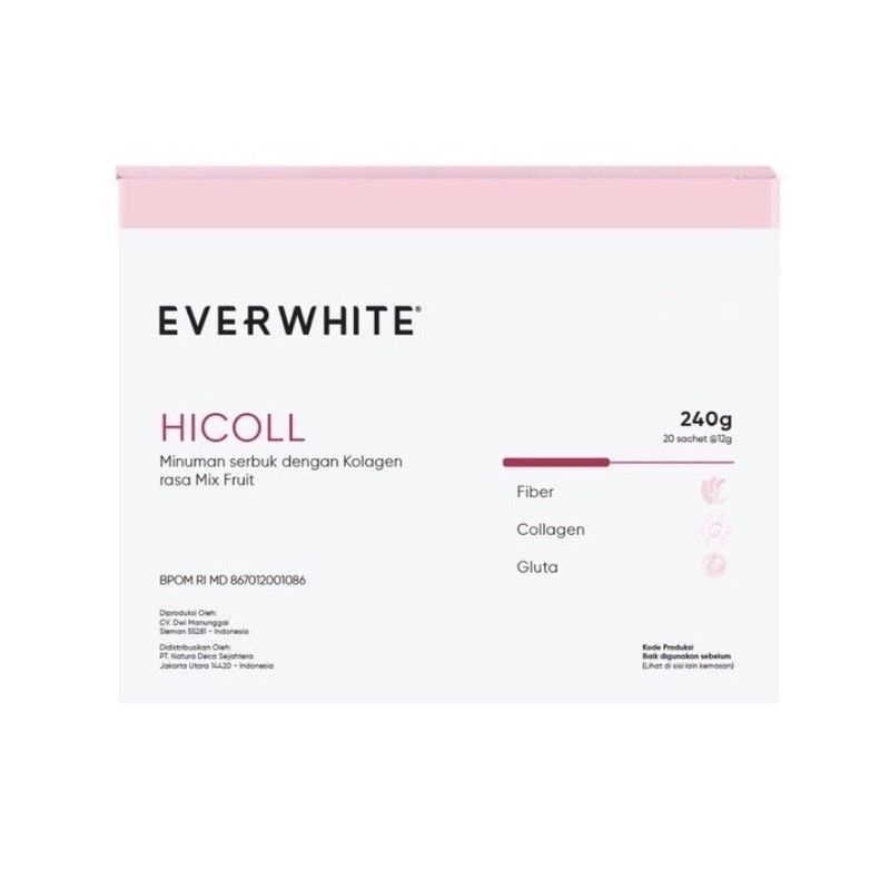 Jual EVERWHITE Hicoll Collagen Drink - 240g | Shopee Indonesia Jual EVERWHITE Hicoll Collagen Drink - 240g | Shopee Indonesia