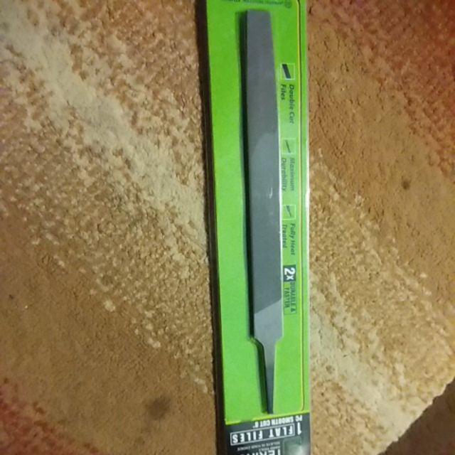 Kikir Plat 6" inch ~ 12" inch Kasar atau Halus / Bastard / Smooth Flat ...