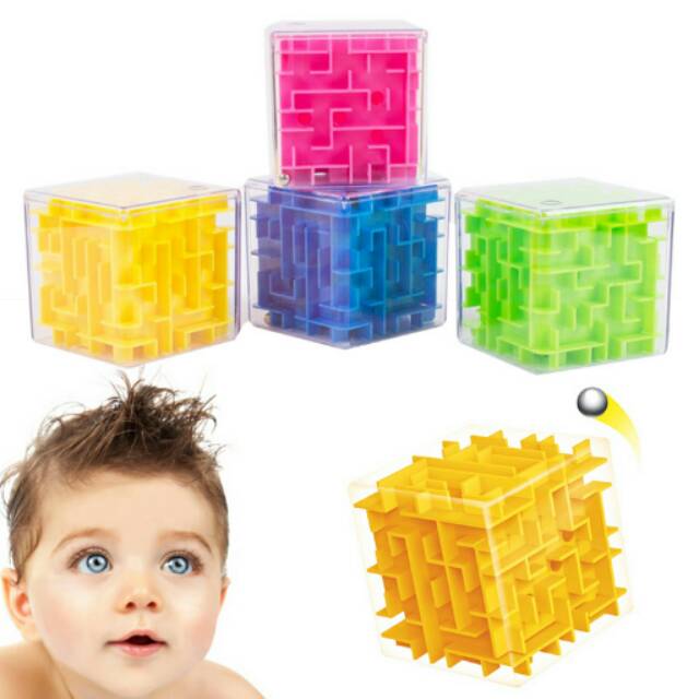 Jual MAINAN LABIRIN 3D MAZE BOX BIG | LABYRINTH TOYS MAINAN EDUKASI ...