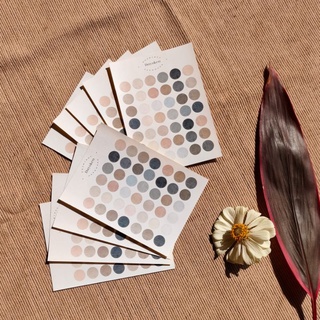 Jual [DAYOKEU] STIKER PALET WARNA AESTHETIC | Color Palette Stiker for ...