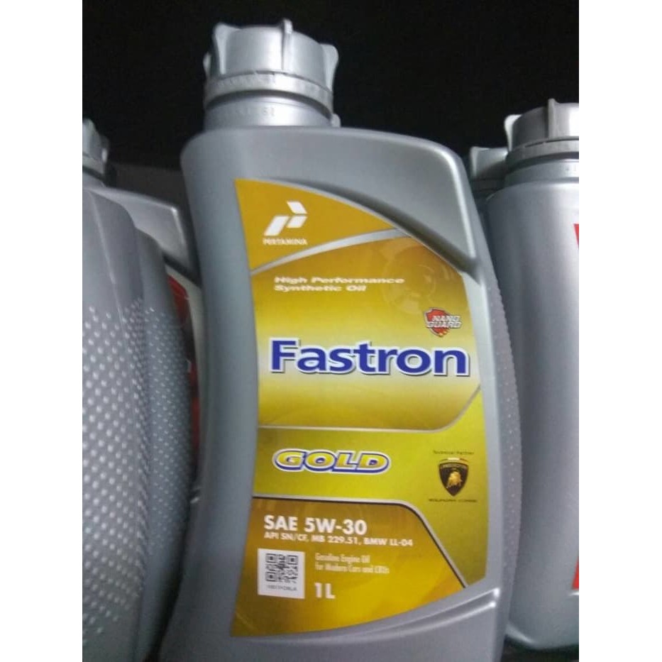 Jual Oli Mesin Pertamina Fastron Gold 5W-30 (1L) Indonesia|Shopee Indonesia