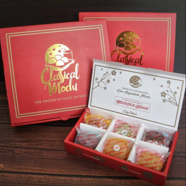 Jual Kue Mochi Classical Mochi 1 Box isi 6pcs | Shopee Indonesia