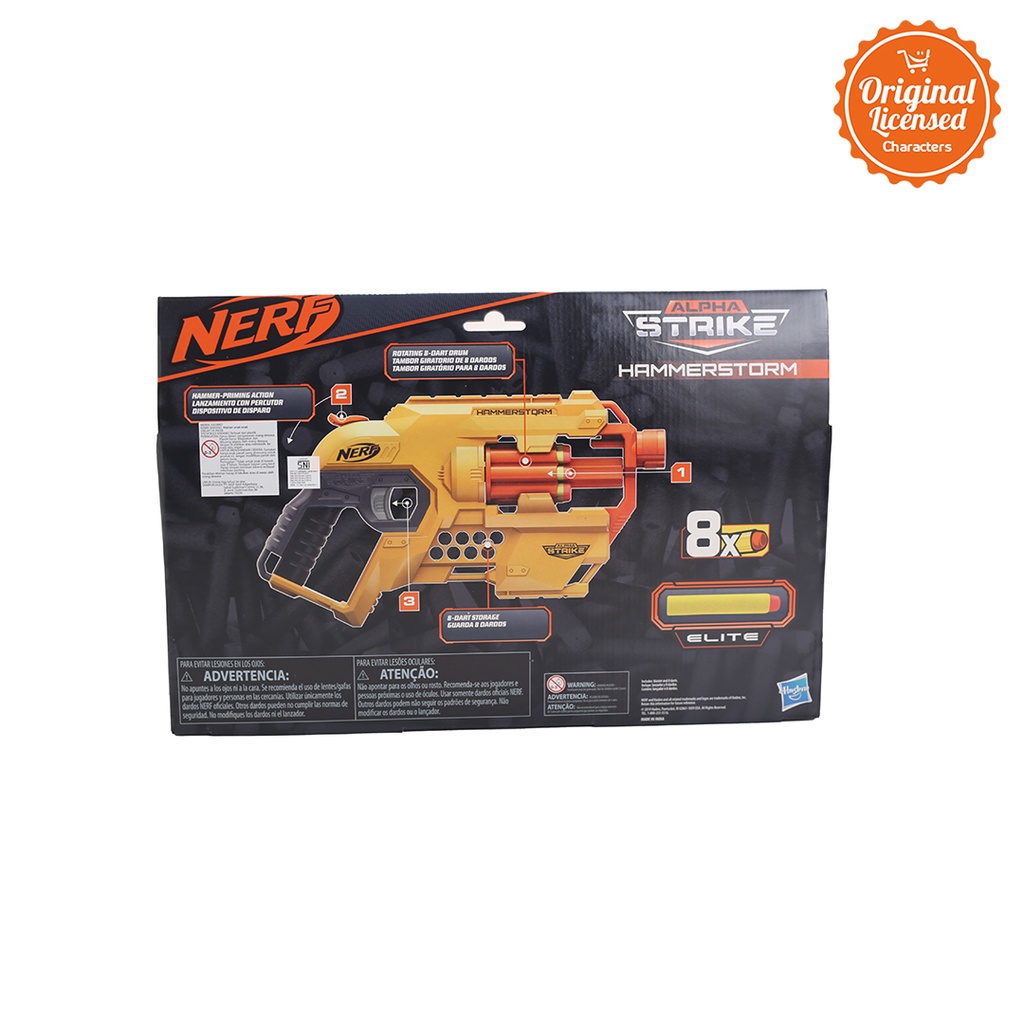 Jual Nerf Alpha Strike Hammerstorm | Shopee Indonesia