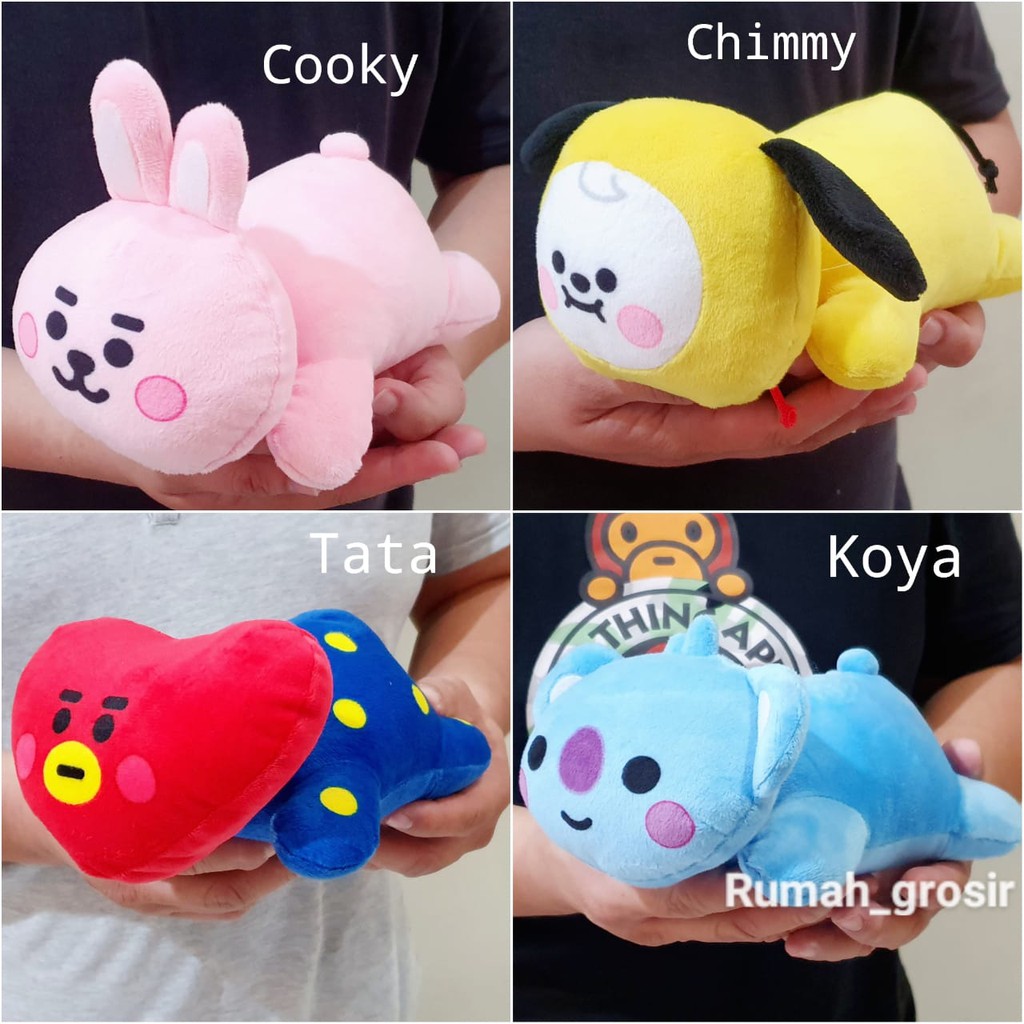 Boneka Baby Face BT21 BTS Laying Sweet Dream Unofficial Ukuran Kecil ...