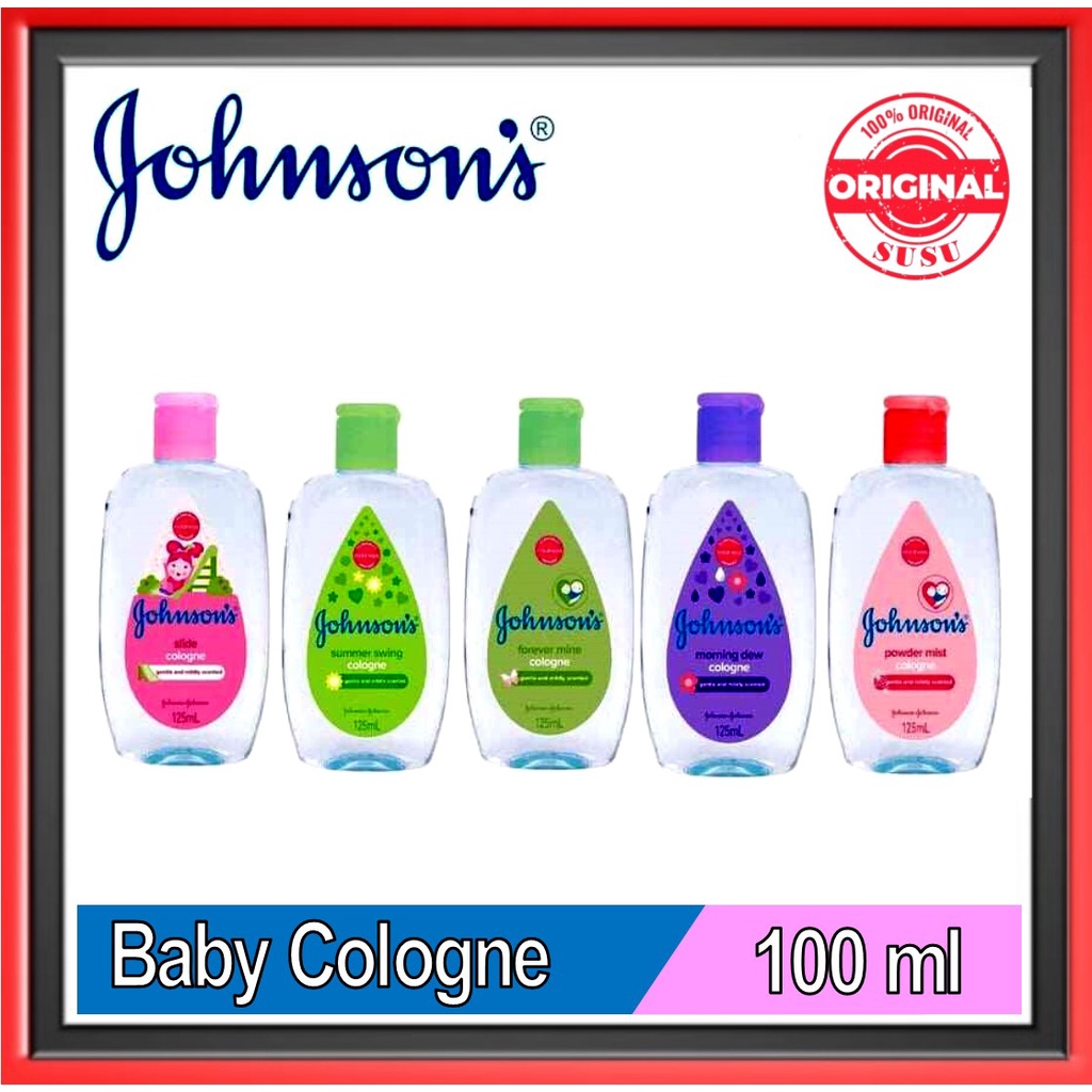 Jual Johnsons Baby Cologne 100ml | Shopee Indonesia